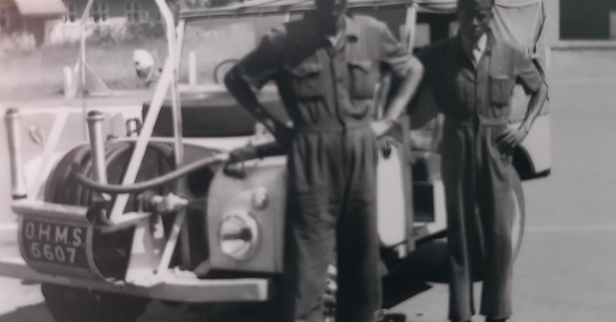Kenyan Police Officers RAF Eastleigh 1950s | People's Collection Wales