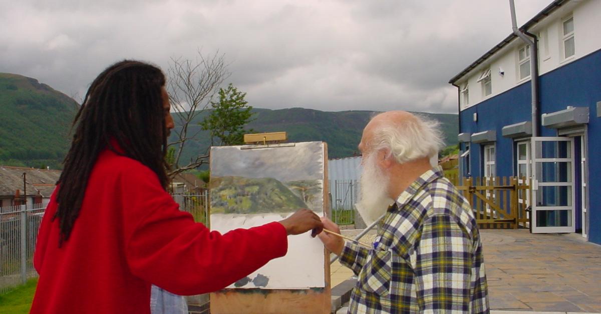 Community Work - Art in the Community. Penyrenglyn | People's ...