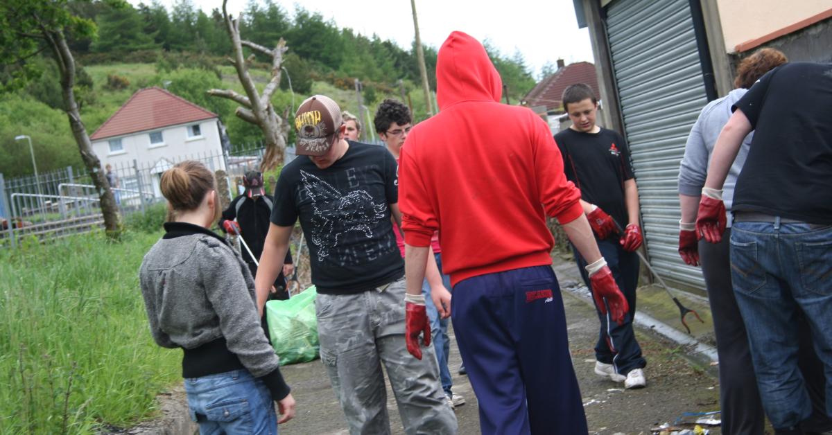 Senior Youth Club at Penyrenglyn Project | People's Collection Wales