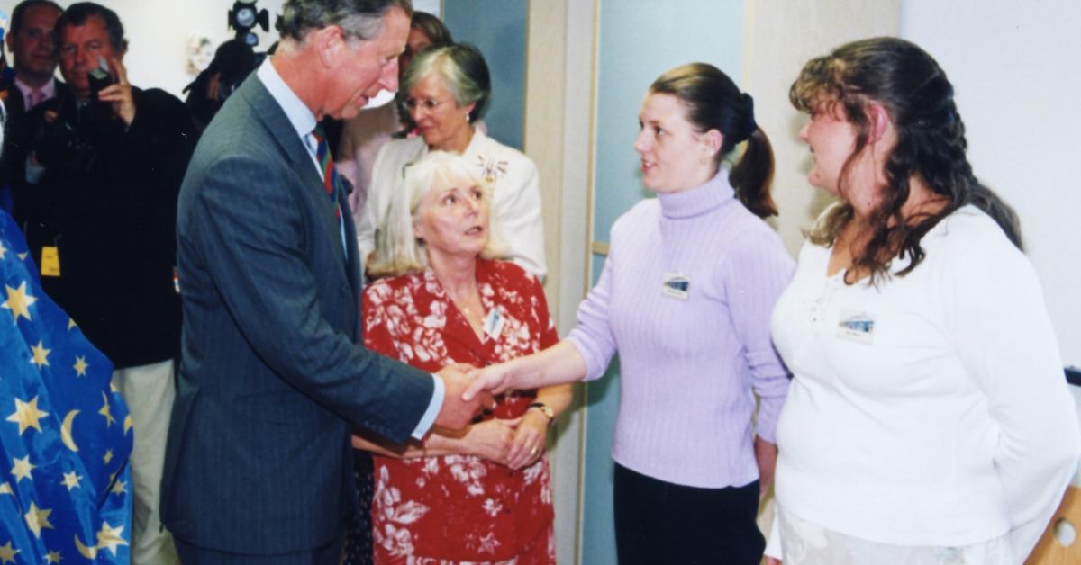 Preschool Group parents. Royal Visit - HRH Prince Charles, Penyrenglyn ...