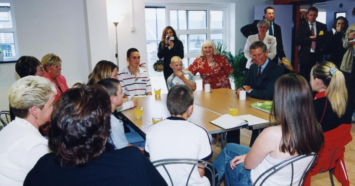 Royal Visit - HRH Prince Charles, Penyrenglyn Project. 2003 | People's ...