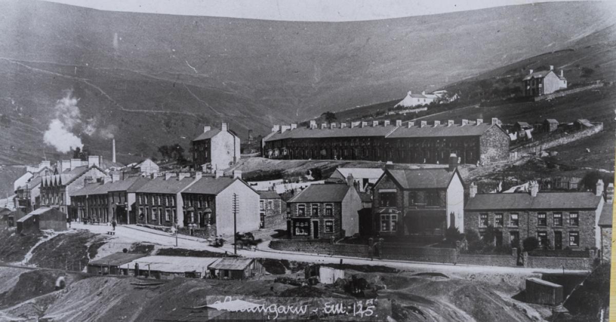 Nanthir Road and site of Balarat colliery, Garw Valley | People's ...